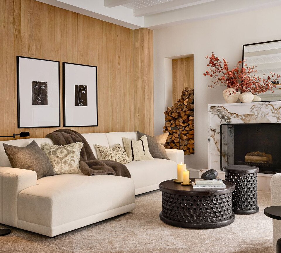 Bodega Round Coffee Table (86 cm) | Pottery Barn Australia